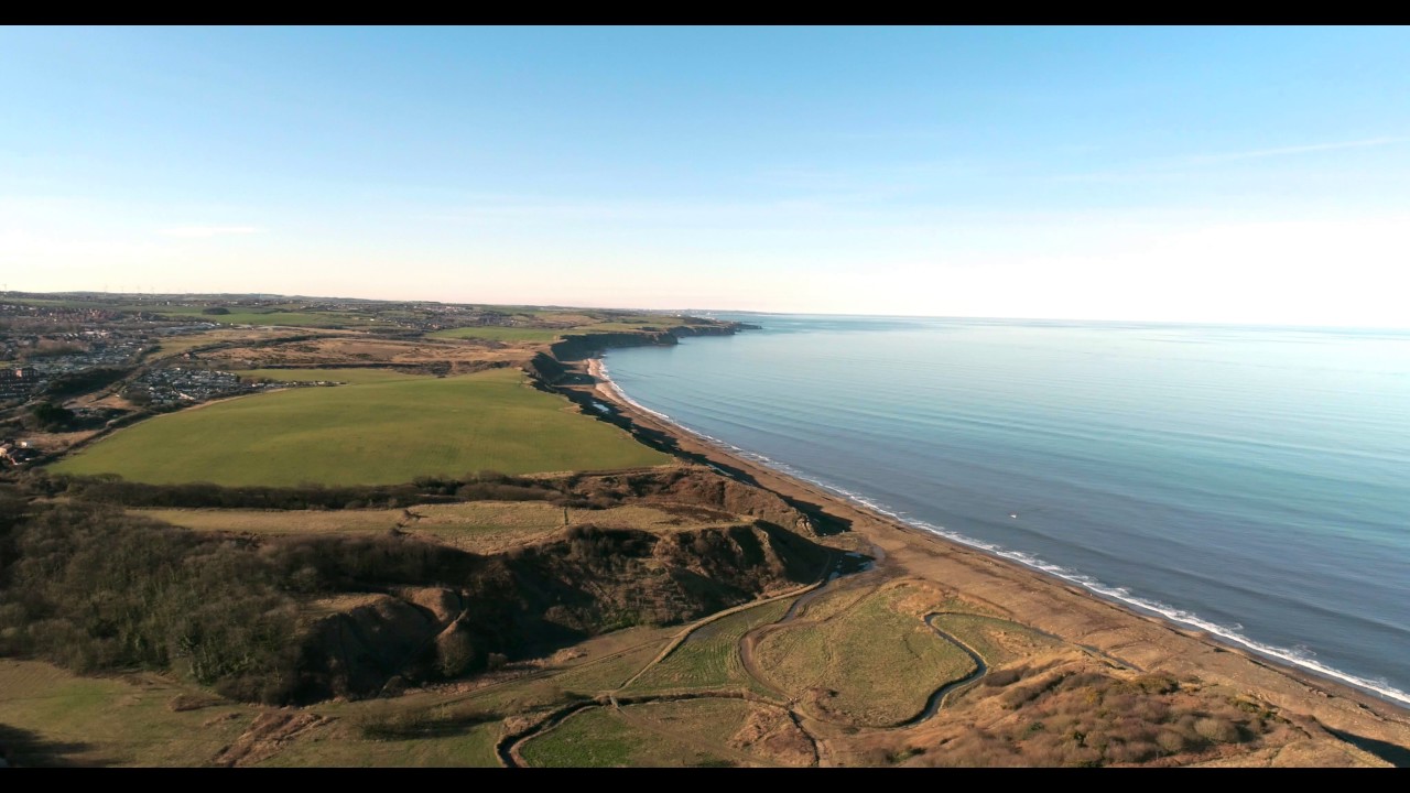 Blackhall beach, Co. Durham. - YouTube