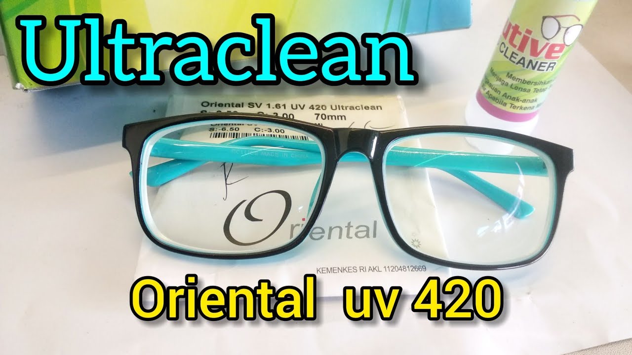 lensa anti radiasi uv 420.oriental - YouTube