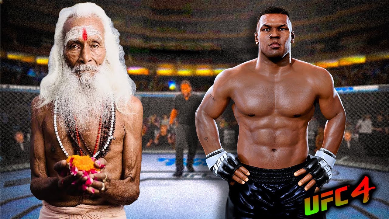 Mike Tyson vs. Indian Guru Man (EA sports UFC 4) - YouTube