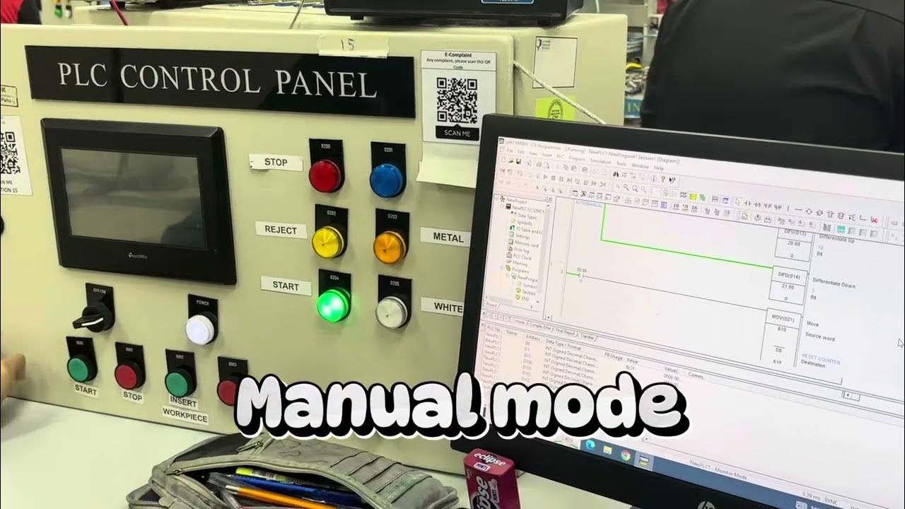 Plc lab 3,INCREMENT MOVE AND COMPARE FUNCTION (TG23013)(TG23036) - YouTube