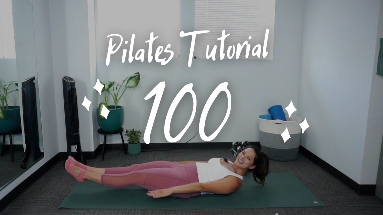how to do pilates hundred exercise | Pilates tutorial - YouTube