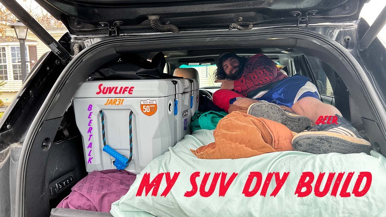 DIY SUV camper build ford explorer #suvlife - YouTube