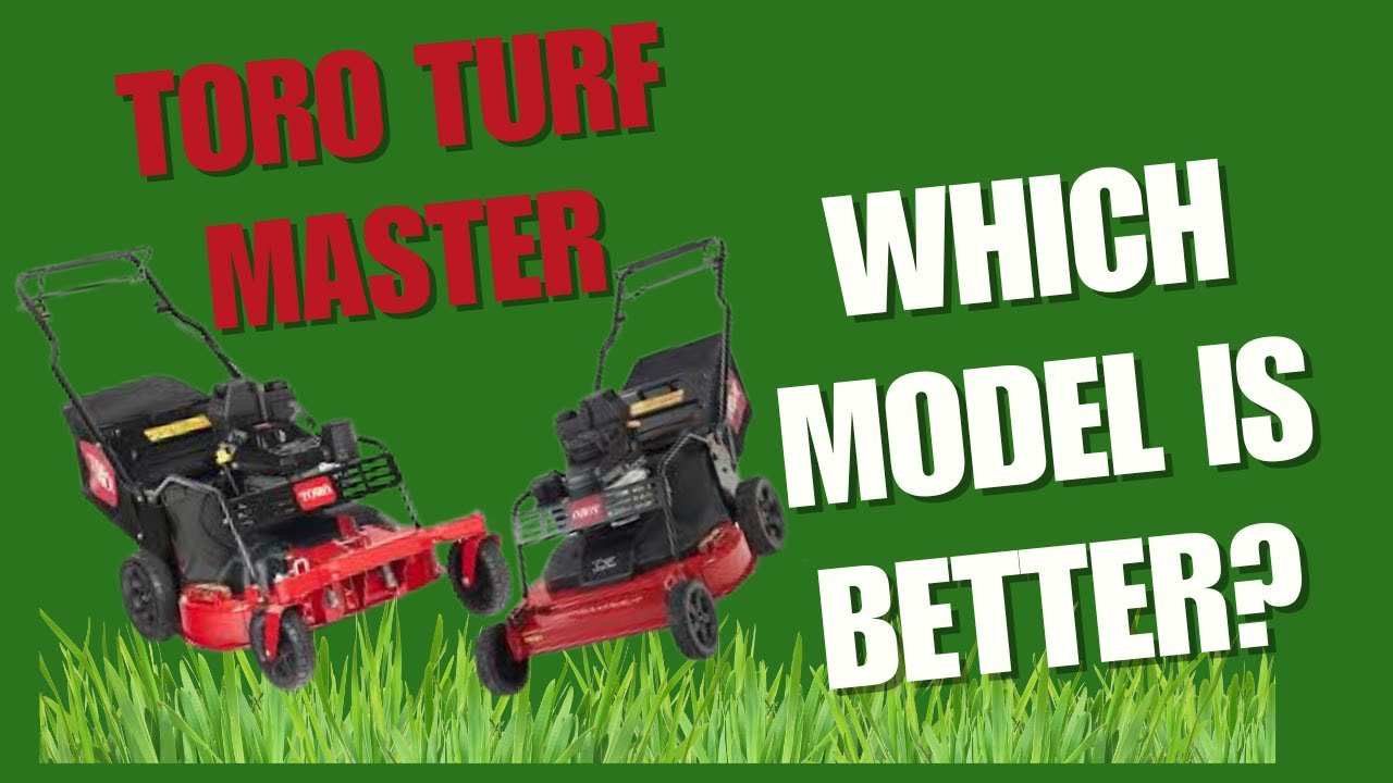 Which Toro TurfMaster Is Better? 2024 vs 2025 Caster Model Review ...