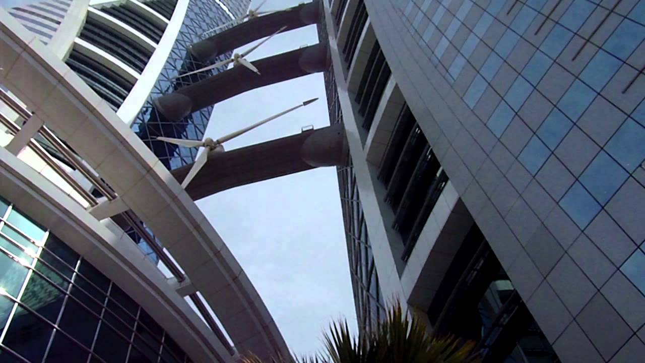 Bahrain Building Wind Turbines - YouTube
