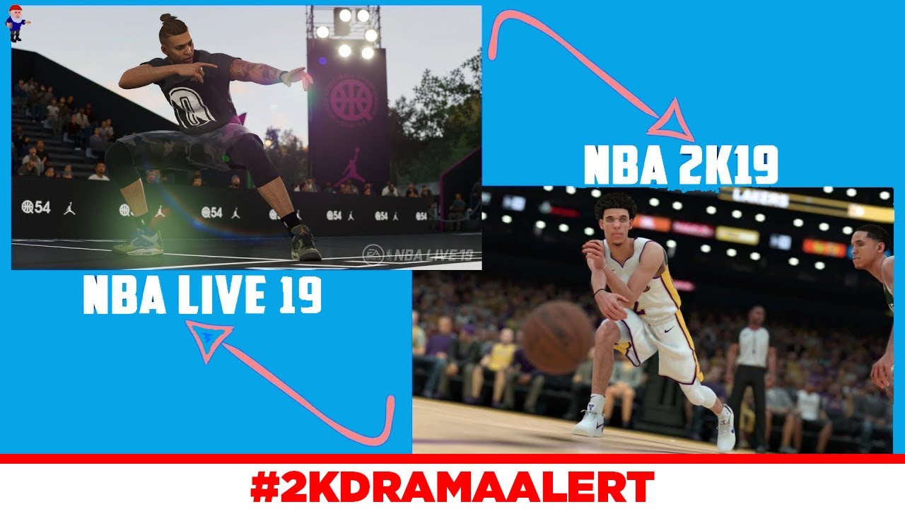 NBA LIVE 19 DEVELOPER SNEAK DISSES NBA 2K19, NBA LIVE 19 STIFF ...