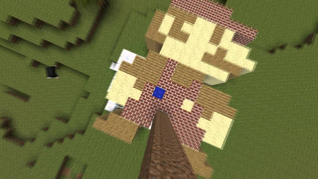 Super Mario's Home in Minecraft - YouTube