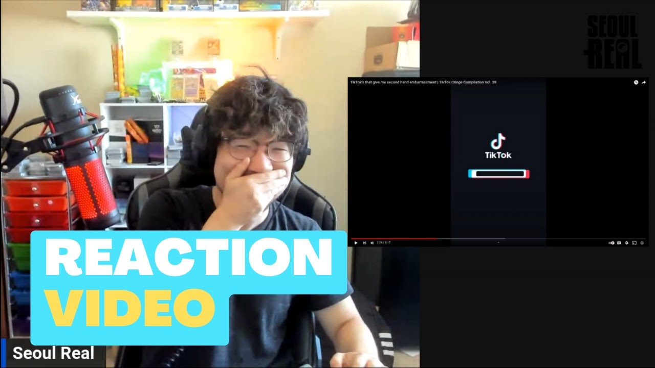 Twitch Streamer Reacts to Cringy Tiktoks - YouTube