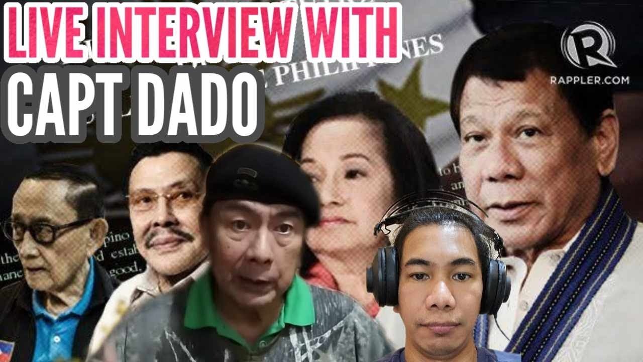 INTERVIEW WITH CAPT DADO II UPDATE ON CURRENT ISSUE - YouTube