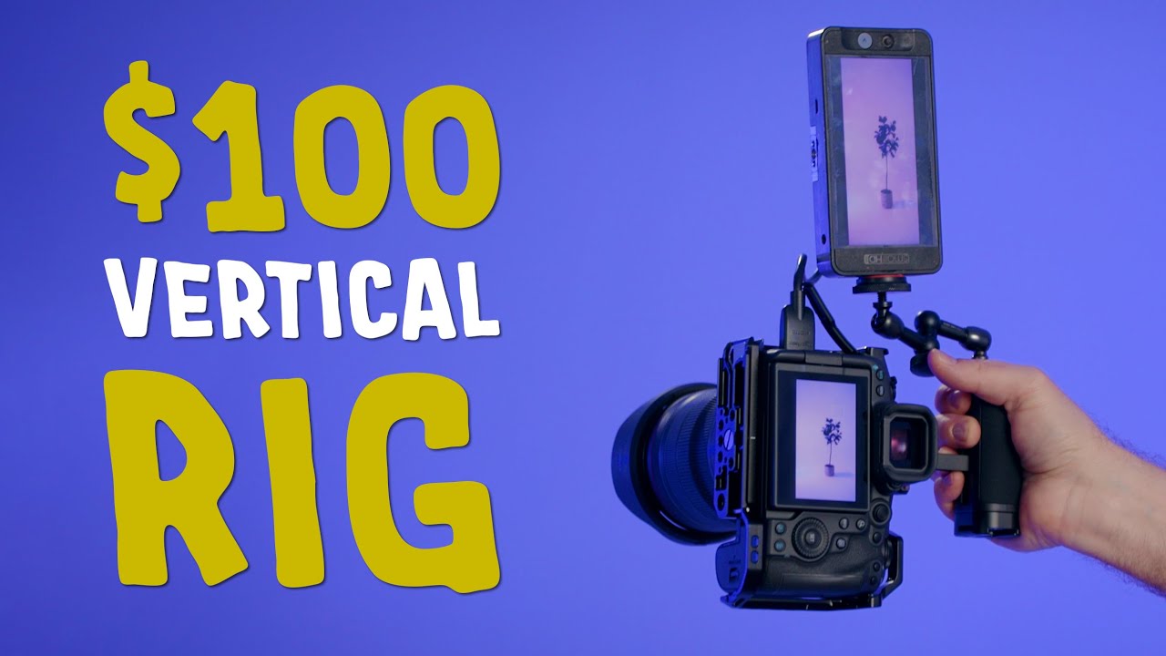 How to Build a Vertical Camera Rig for Under $100! - YouTube