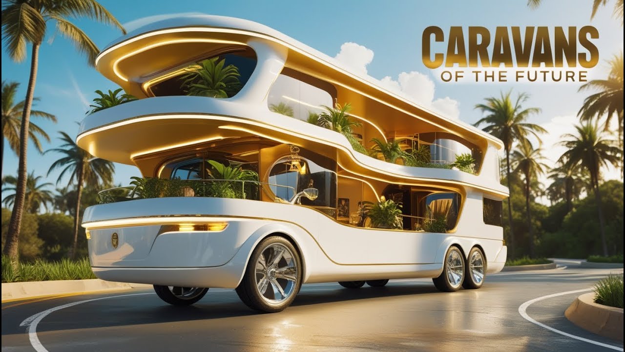Caravans of the Future | AI Reimagines Mobile Luxury Like Never Before ...