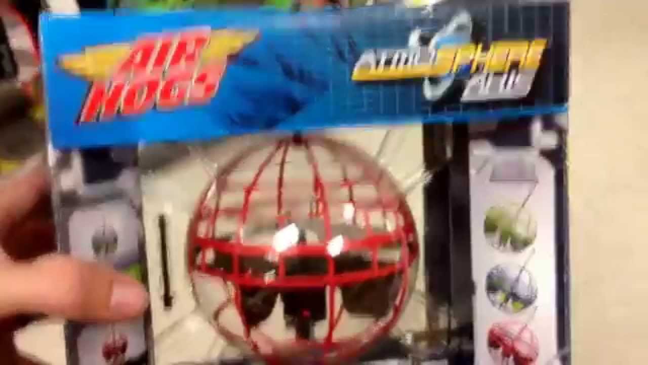 AIR HOGS RC "Atmosphere Axis" Remote Controlled Flying Hovering Sphere ...