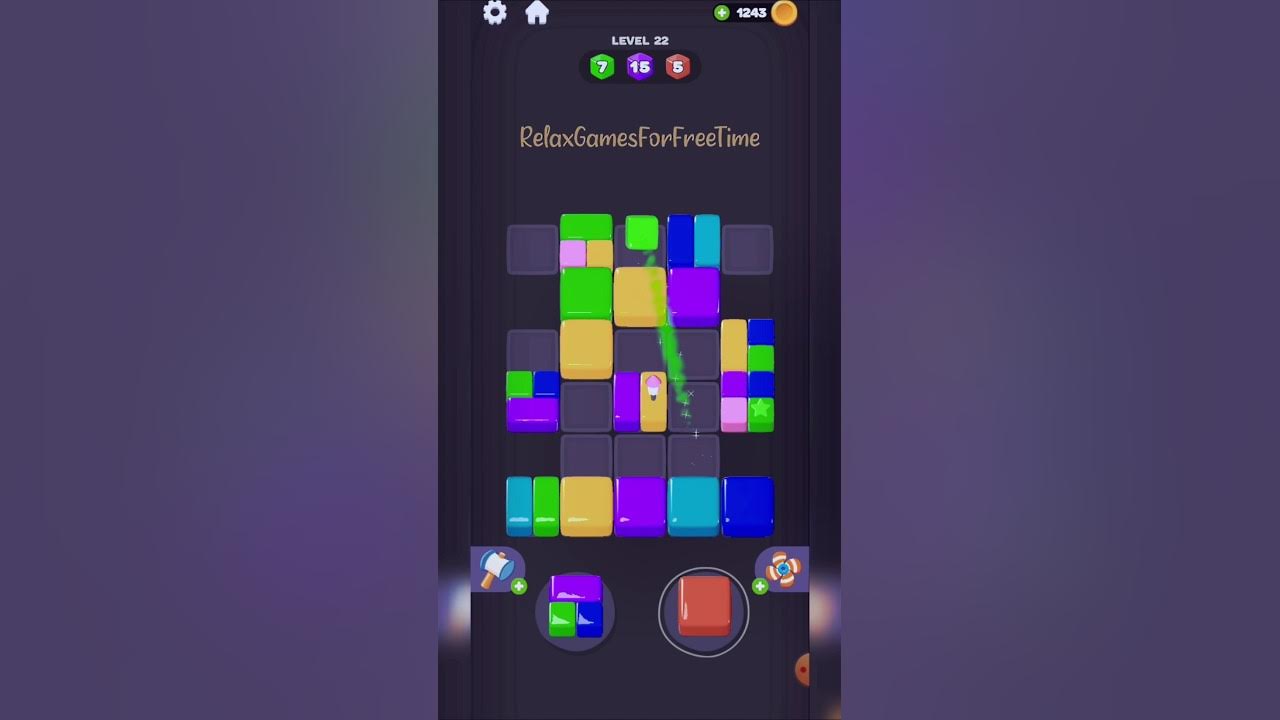 Jelly Field - Level 22 gameplay logic brain color sorting match puzzle merge game walkthrough ...
