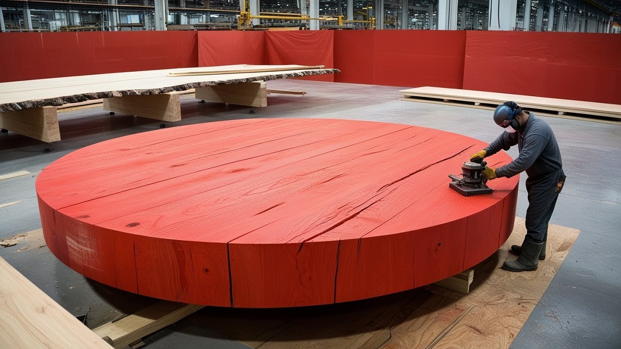 From Ancient Wood to Masterpiece: The Shocking Journey of Round Table ...