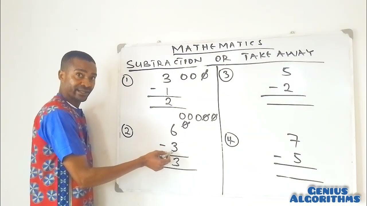 Basic 1, Mathematics. Subtractions or Take away - YouTube
