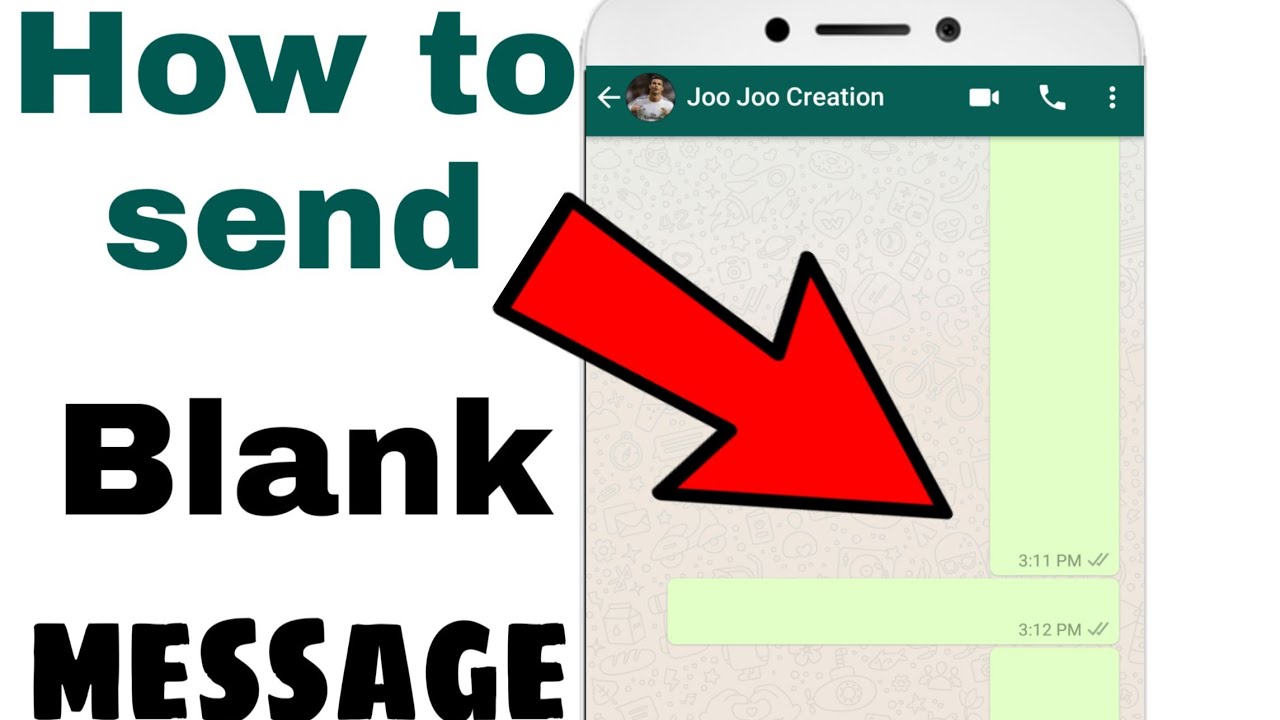 How To Send Blank Message On Whatsapp Tamil YouTube How To Send Blank Message On Whatsapp Tamil YouTube