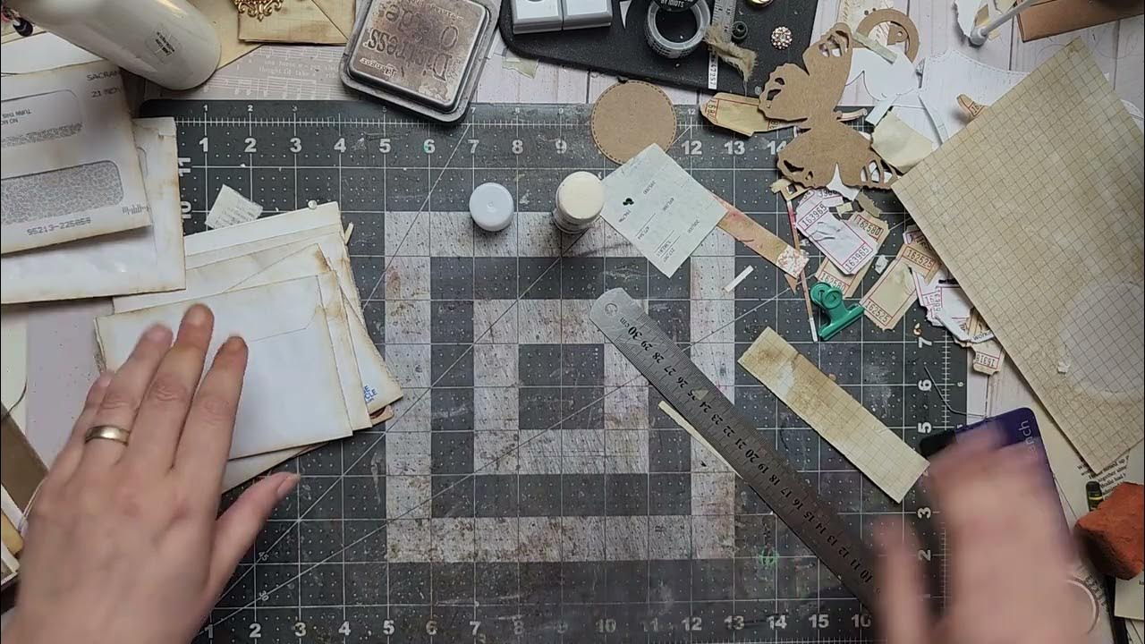 Mass Making. Using Up The Junk Mail Envelopes. - YouTube