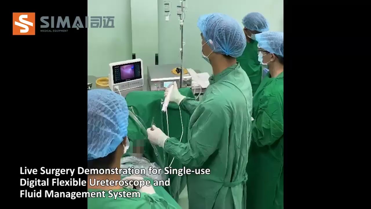 SIMAI Single-use Digital Flexibl e Ureteroscope and Fluid Management ...