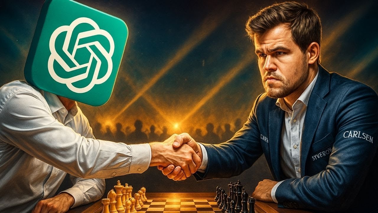 Magnus Carlsen vs ChatGPT - ¡PARTIDA SURREALISTA!🤯 - YouTube