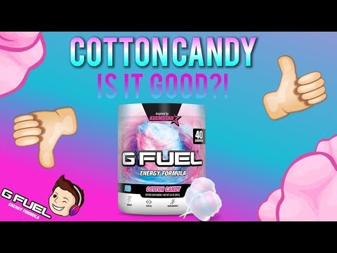 Cotton Candy GFUEL?! GOOD OR BAD - YouTube