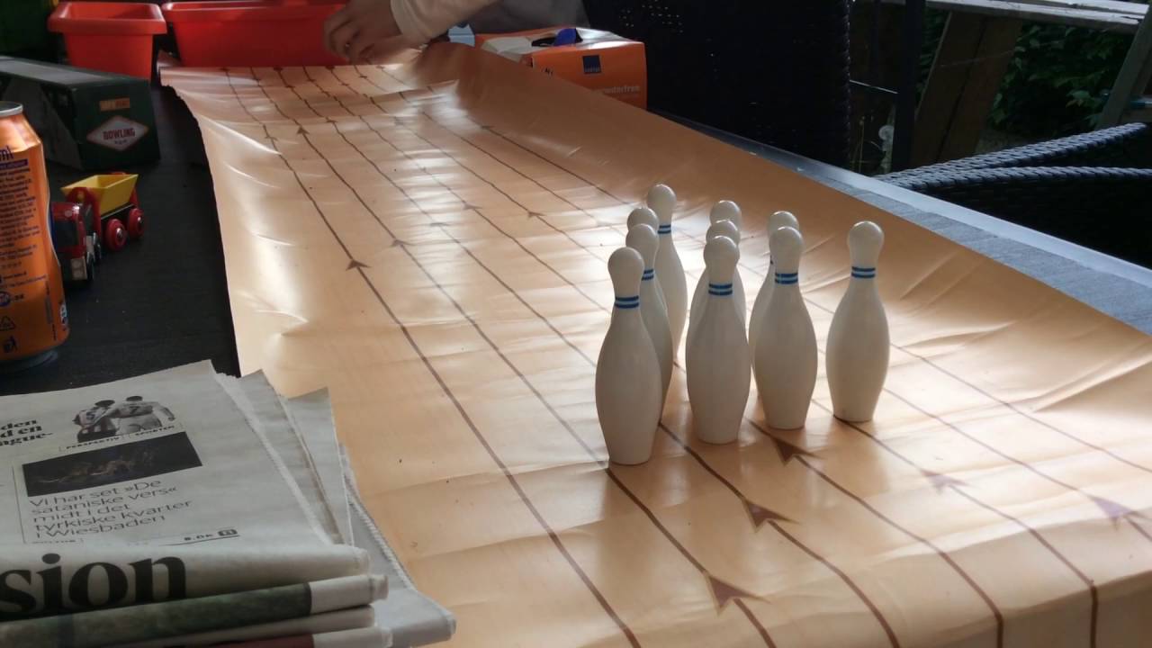Bord bowling test - YouTube