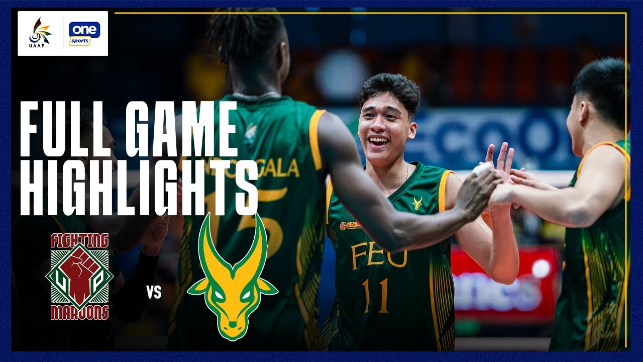 UP vs. FEU | FULL GAME HIGHLIGHTS | UAAP SEASON 87 MEN'S VOLLEYBALL ...