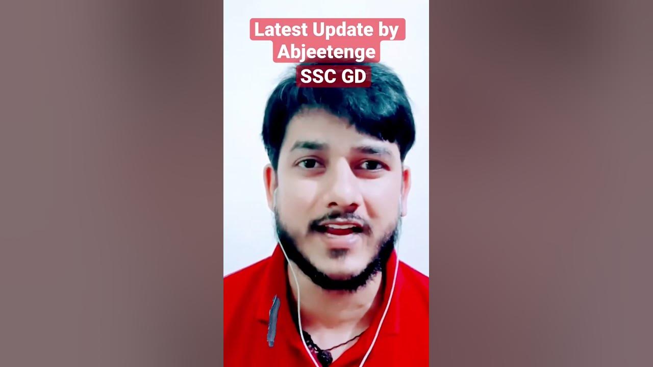 Latest Update Of Ssc Gd Exam ssc abjeetengeit YouTube latest-update-of-ssc-gd-exam-ssc-abjeetengeit-youtube