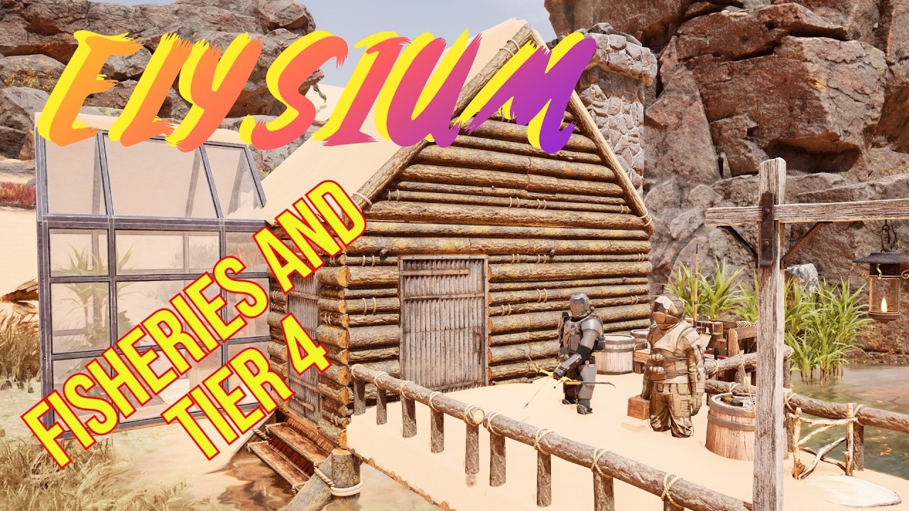 Fishing Vendor and Tier 4 Baby! - Elysium Open World - Episode 4 - YouTube