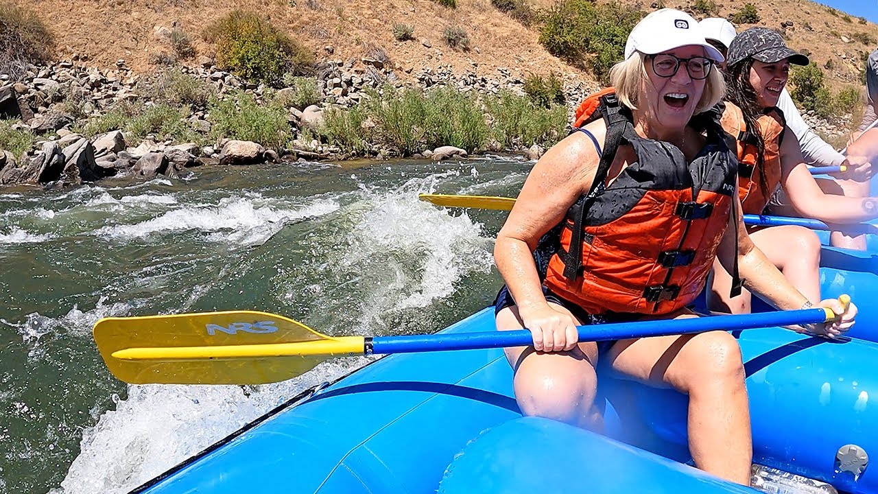 Payette River Whitewater Rafting | Bear Valley River Boise - YouTube