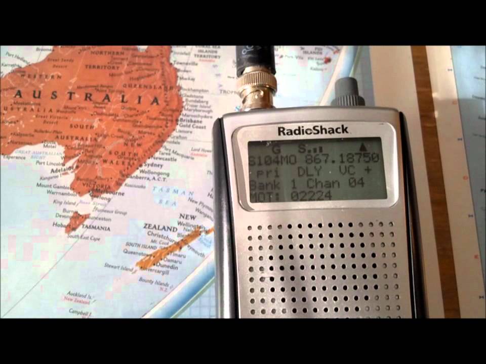 Scanning Banks on Radio Shack Pro-164 - YouTube