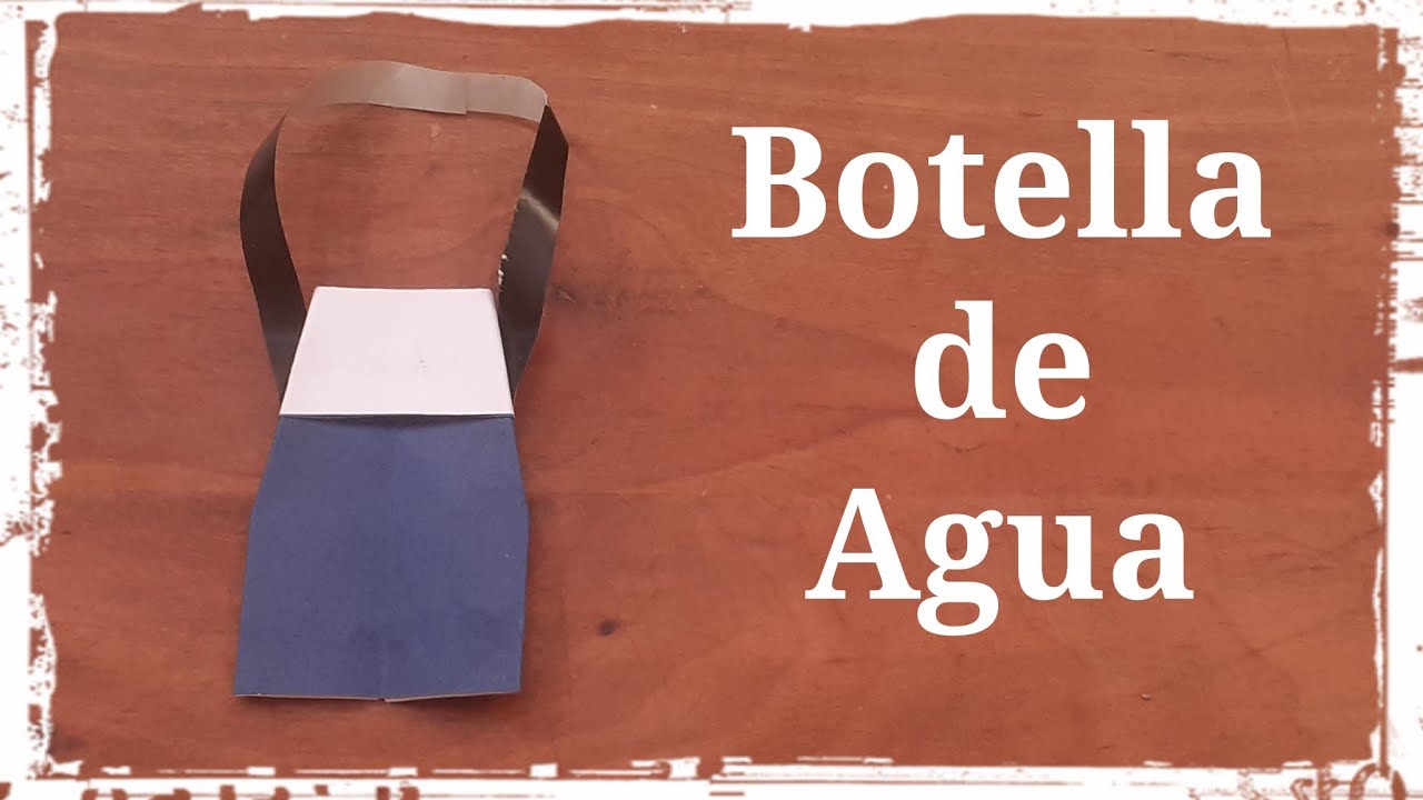 Botella de Papel - Origami - YouTube