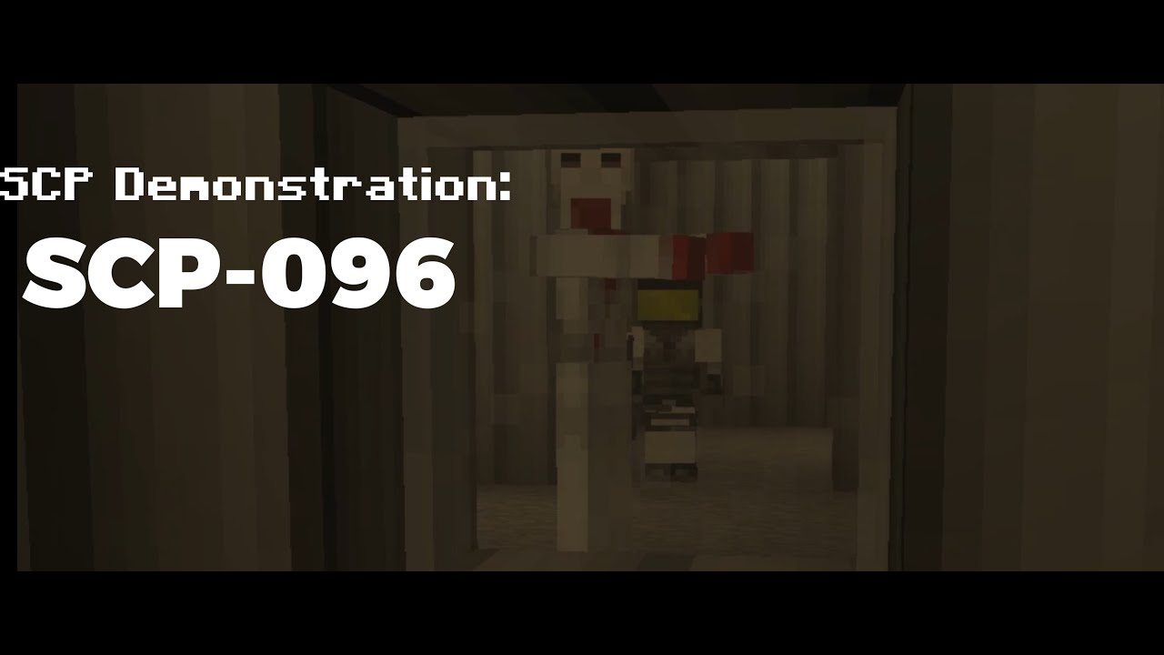 SCP Demonstration in Minecraft: SCP-096 - YouTube