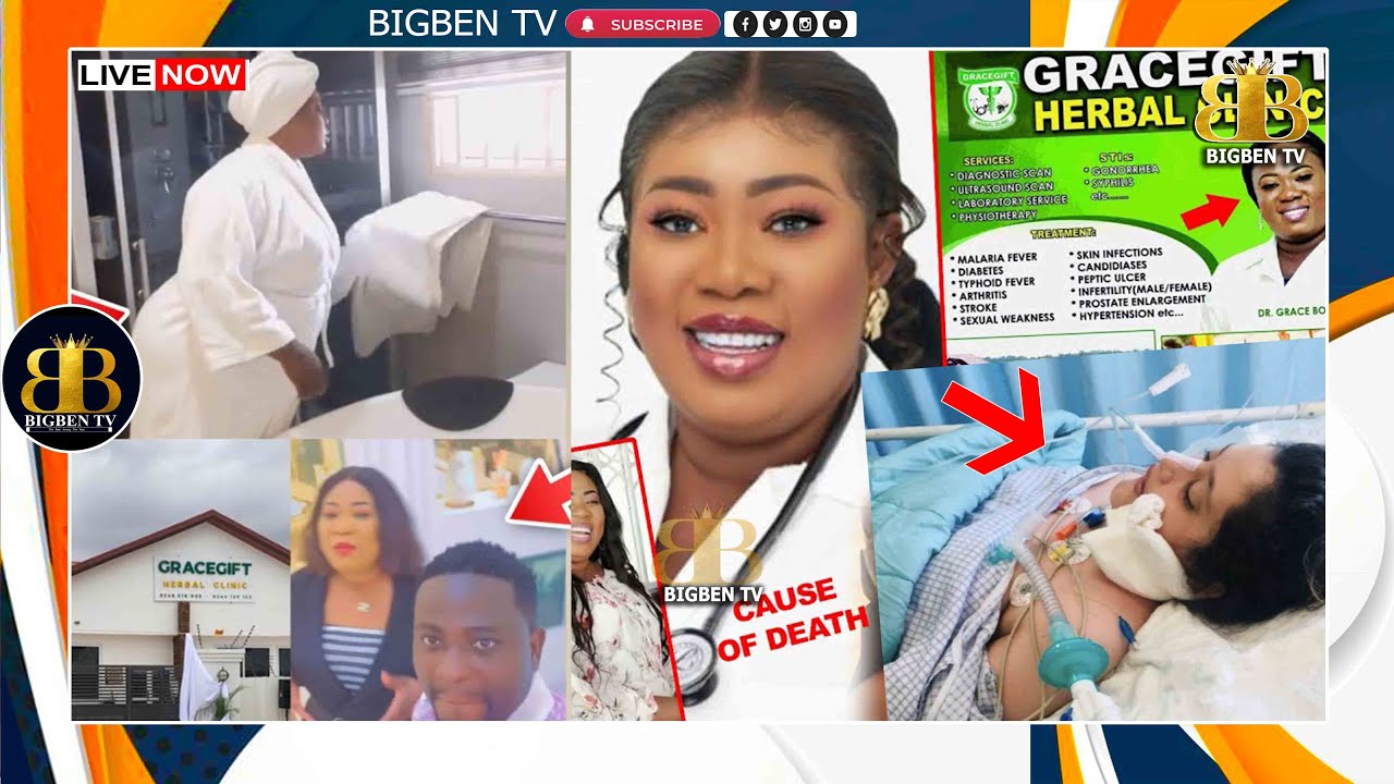 Dr. Grace Boadu of Grace Gift Herbal Centre is dɛad😭😭. Her Family ...