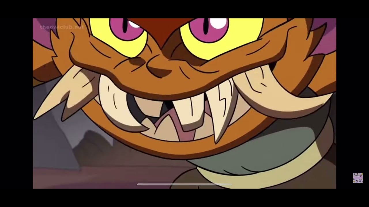 The owl house random Eberwolf scenes - YouTube