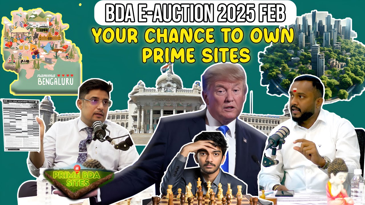 BDA E-Auction Feb 2025 Bid for Your Dream Site Today | Anjanapura # ...