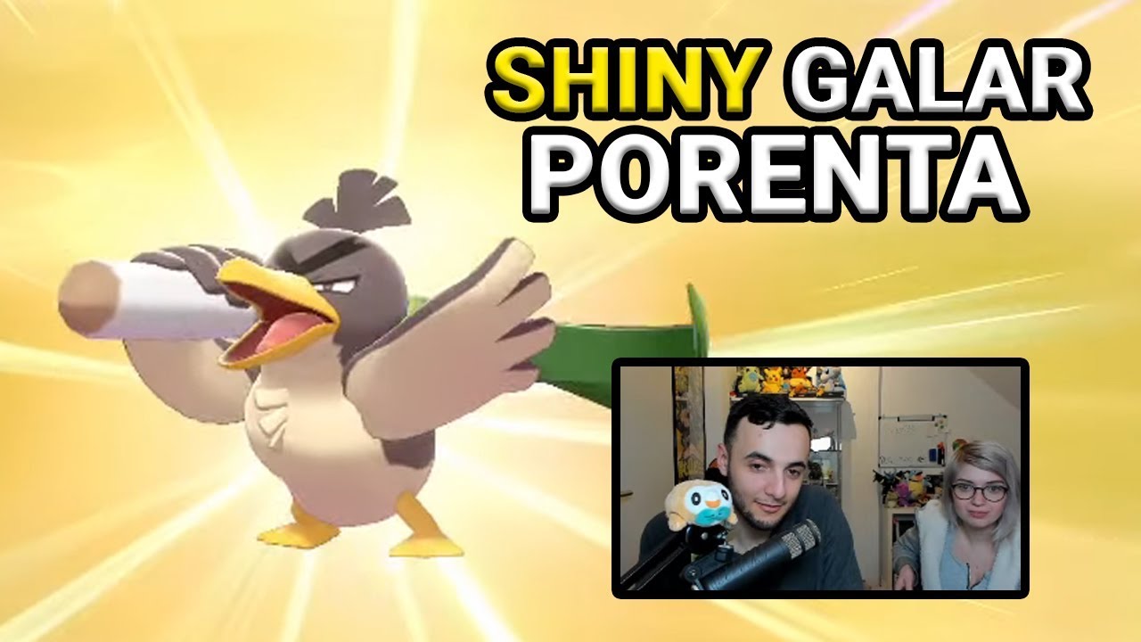 Shiny GALAR PORENTA nach 286 Eiern REACTION! || Pokémon SCHWERT ...