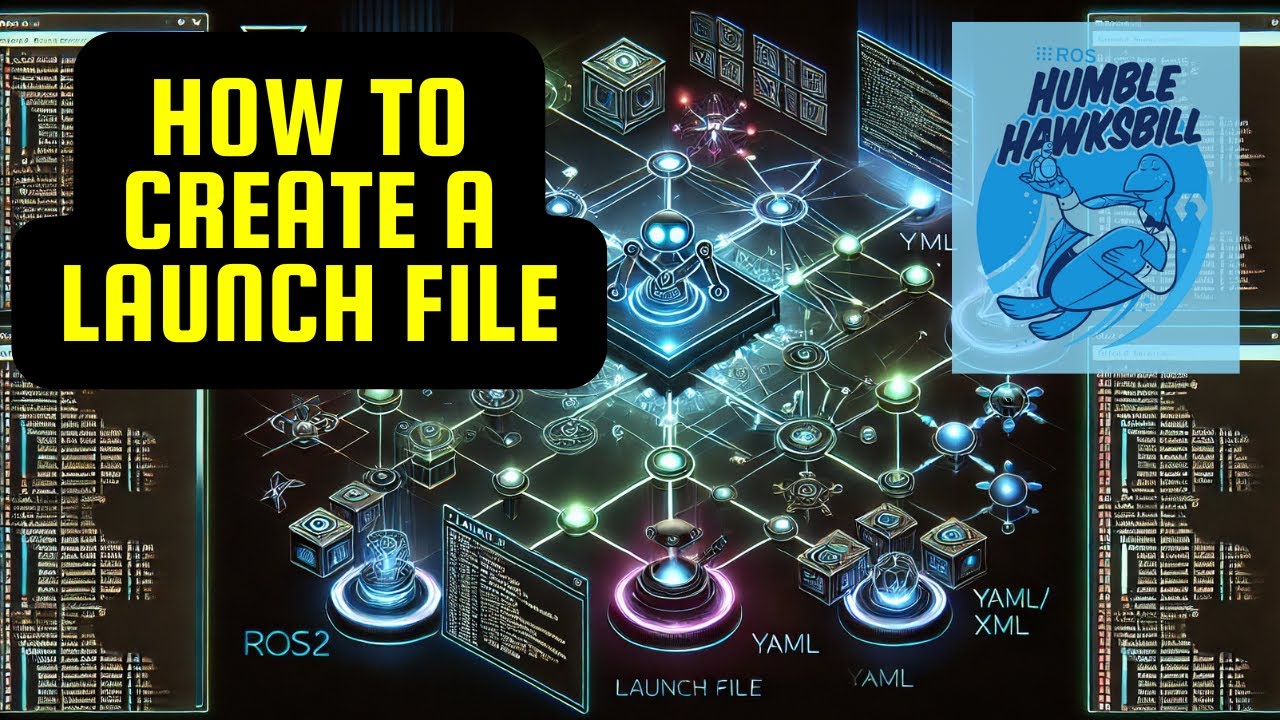 How to create a Launch file in ROS2 - YouTube