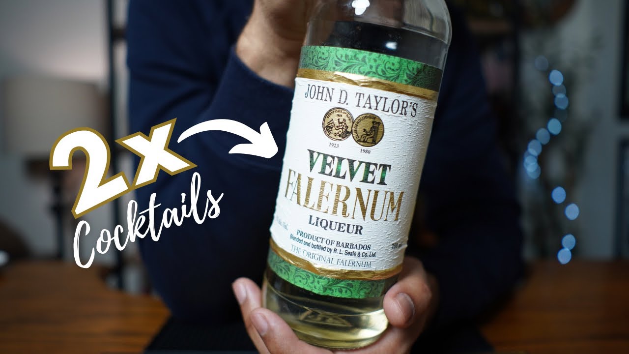 2x VELVET FALERNUM Cocktails ★ One Shaken & One Stirred - YouTube