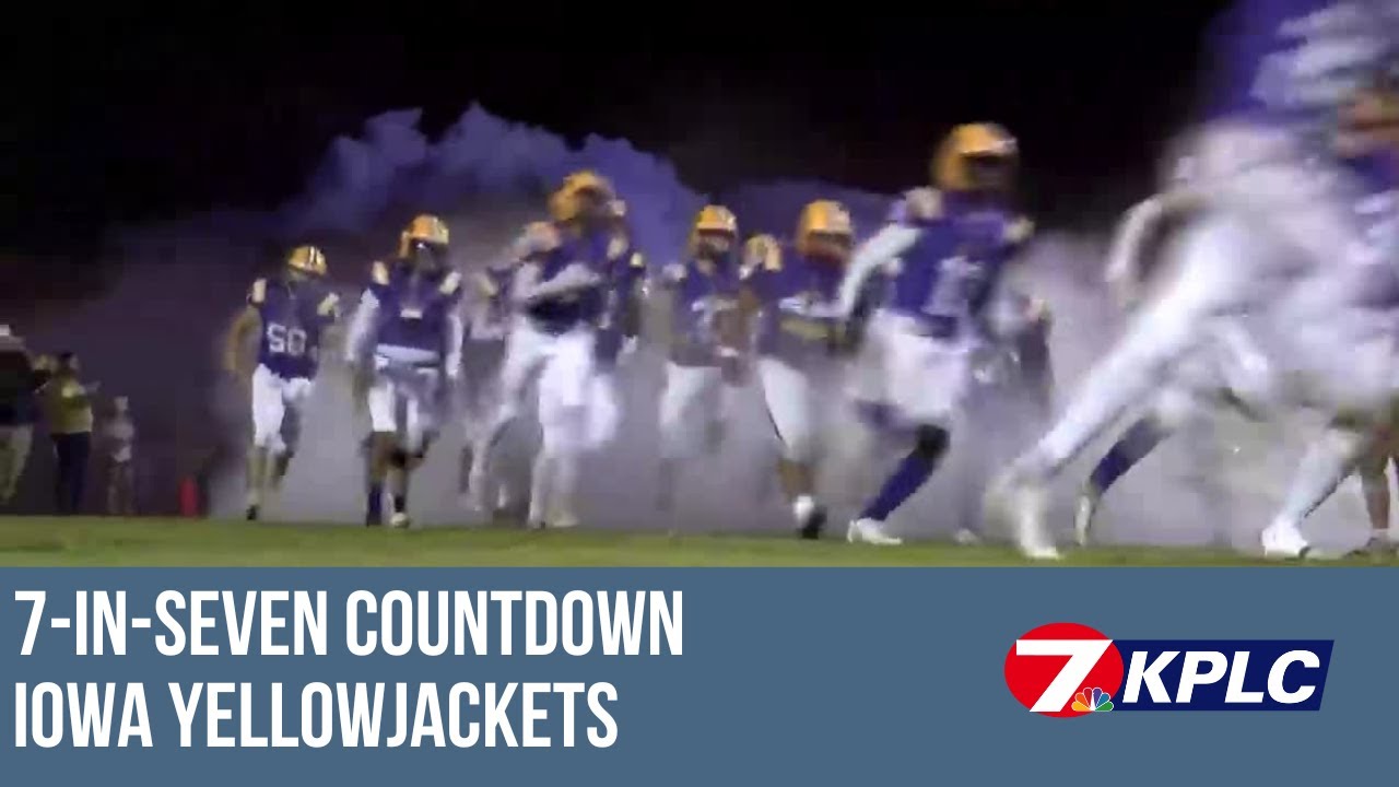 7-In-Seven Countdown - Top 2023 SWLA HS Football Teams: Iowa Yellowjackets - YouTube