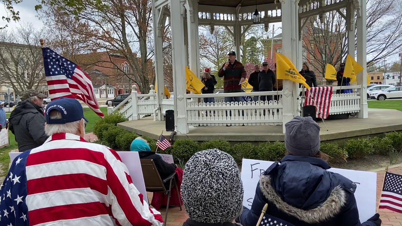 Judge Timothy J. Grendell addresses Free Ohio Now Rally - YouTube