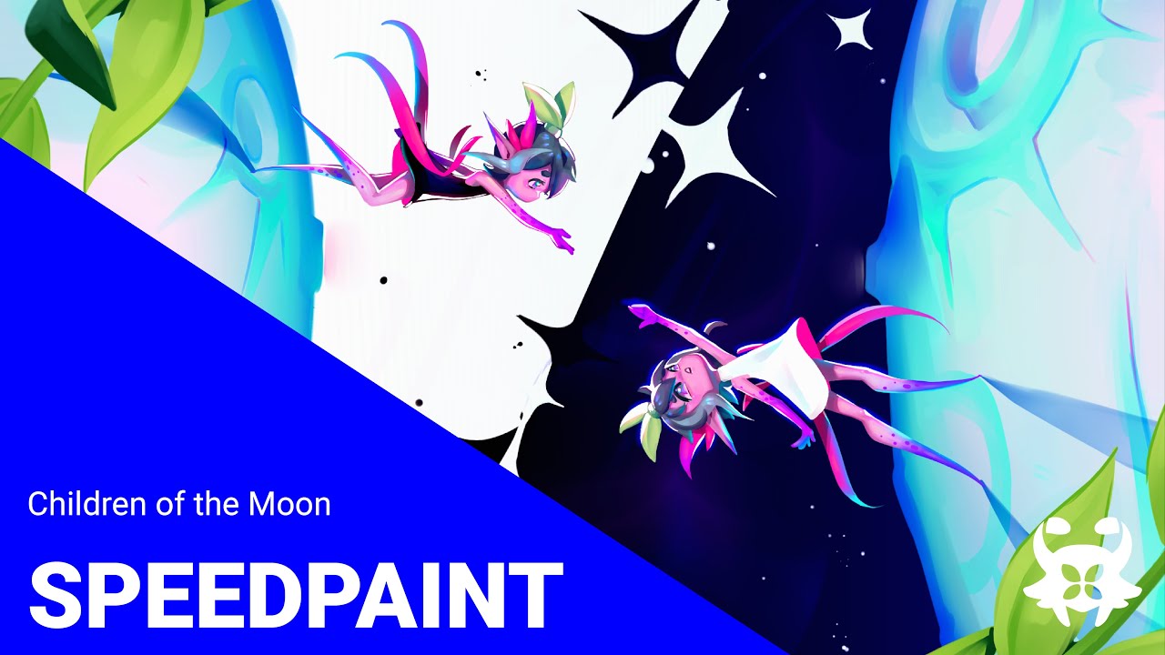 Children of the Moon // SPEEDPAINT - YouTube
