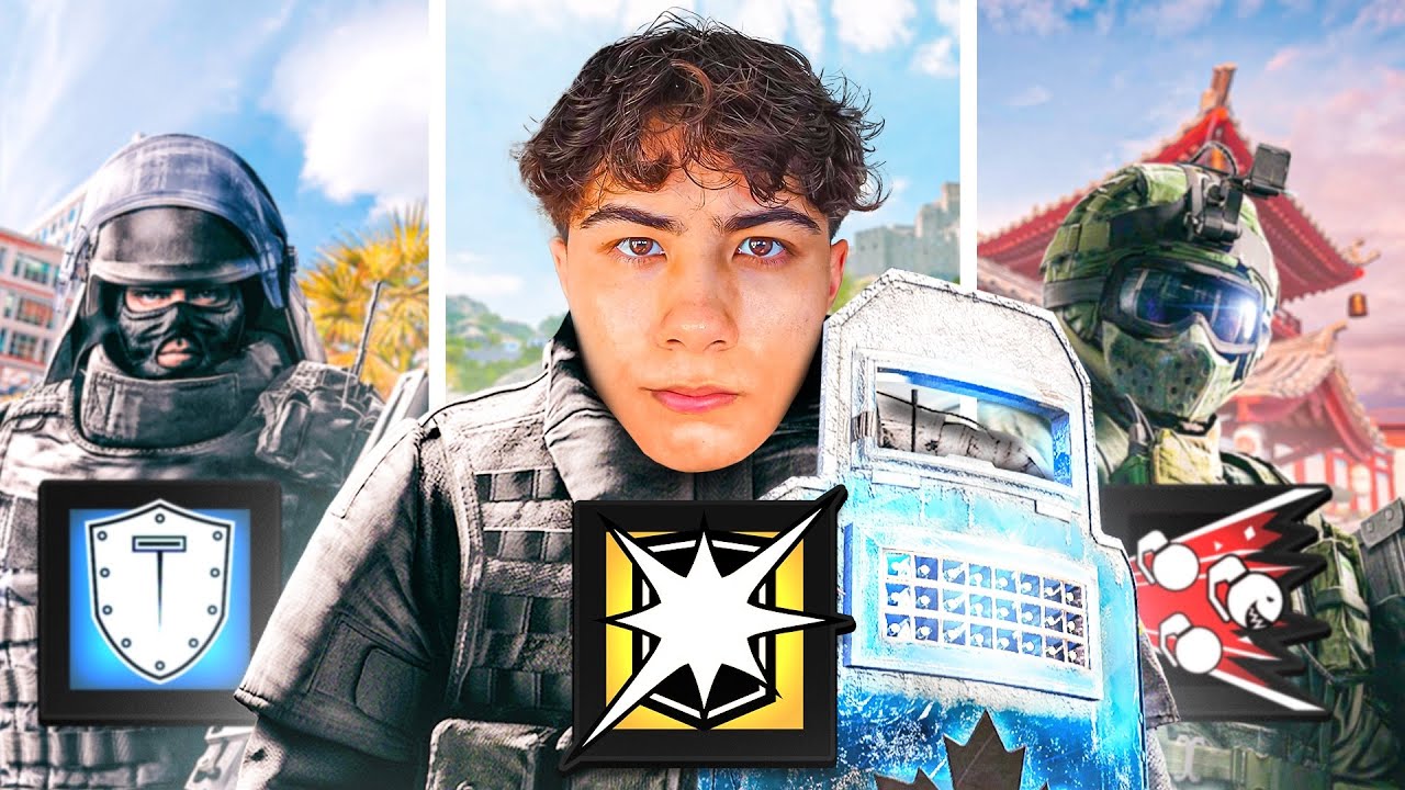 I Played SHIELDS ONLY In Rainbow Six Siege (BROKEN META) - YouTube