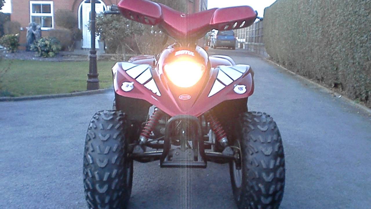 Apache RLX 100 start after rebuild - YouTube