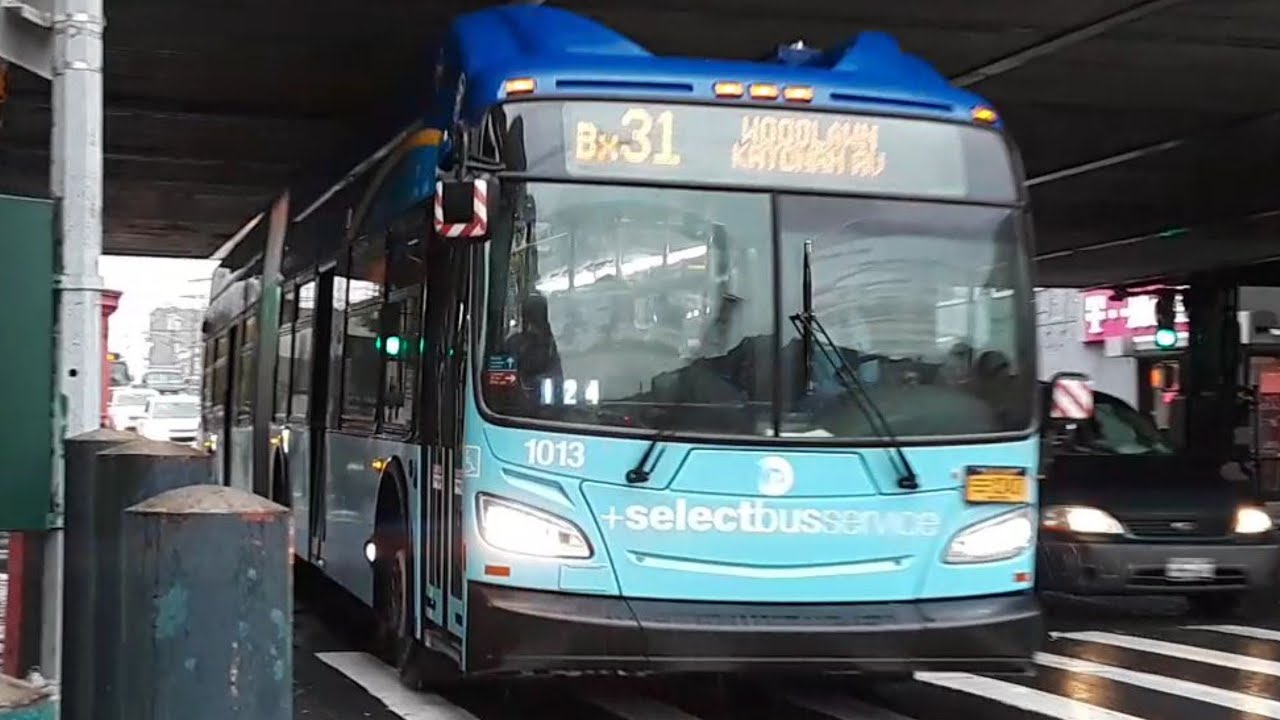 MTA: 2018 New Flyer XN60 "Xcelsior" Articulated CNG Low Floor [1013 ...