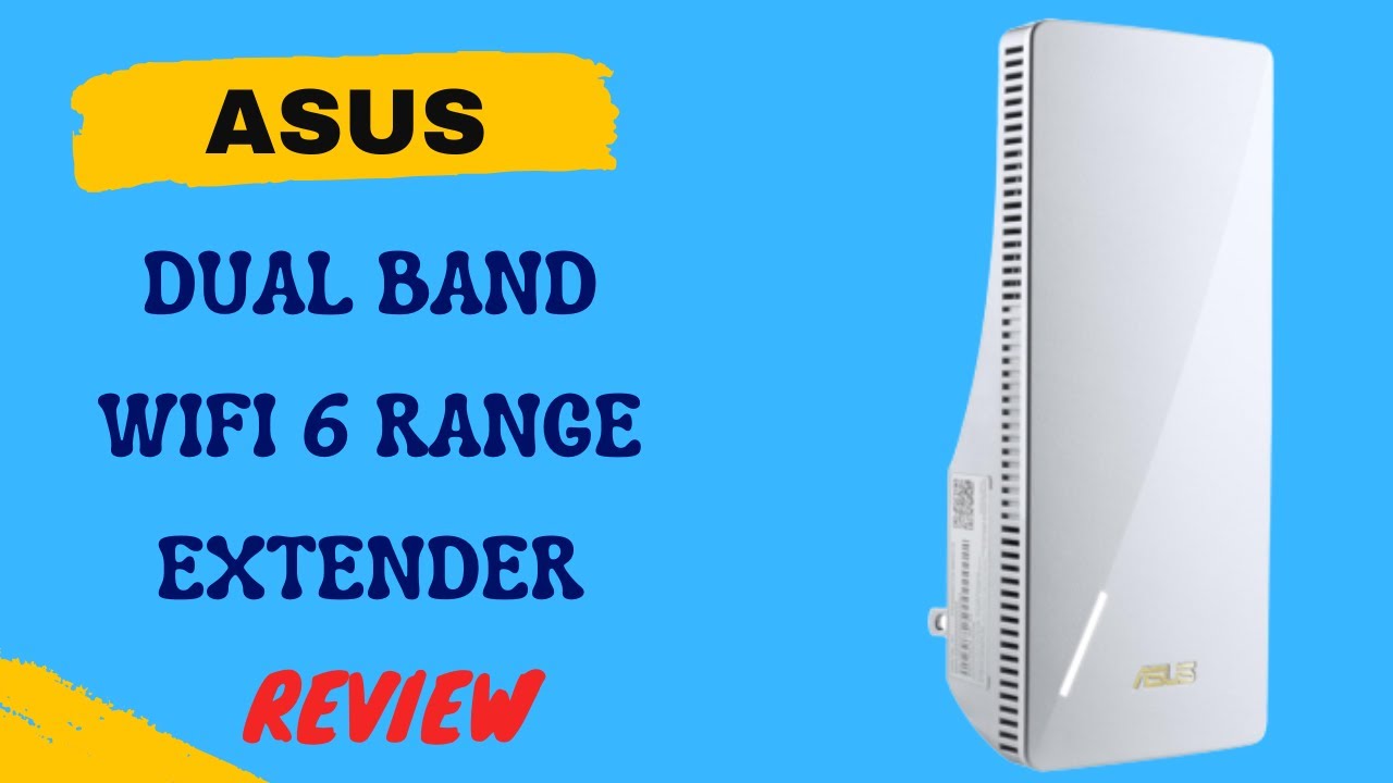 ASUS RP-AX58 AX3000 Dual Band WiFi 6 (802.11ax) Range Extender Review ...