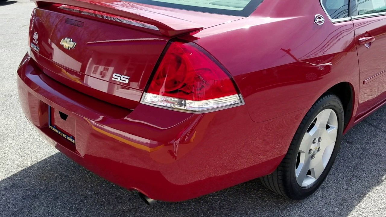 ** SUPER CLEAN AND WELL MAINTAINED !! ** 1-OWNER 2007 CHEVY IMPALA SS ...