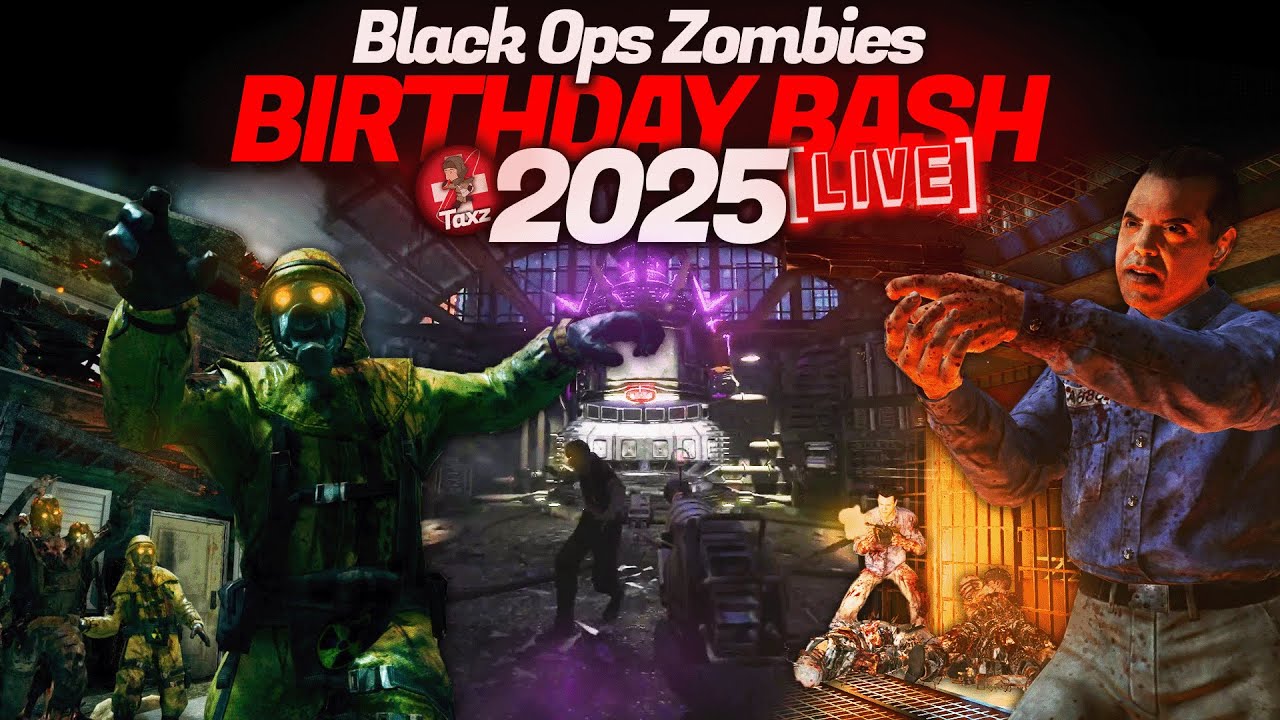 Black Ops Zombies Birthday Bash 2025 - YouTube