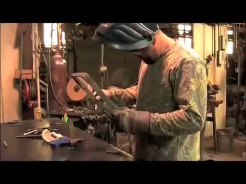 Tour a modern Blacksmith Shop with Timeless Wrought Iron - YouTube