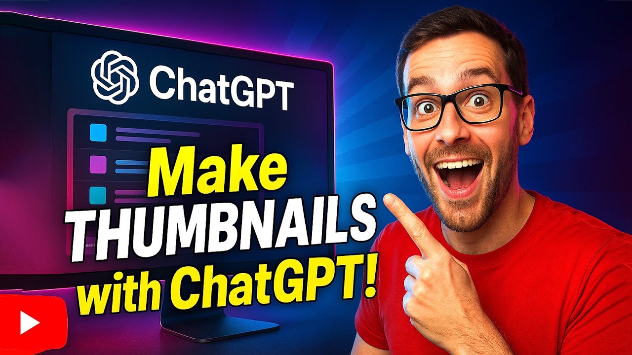 Make INSANE Thumbnails Using ChatGPT (No Photoshop!) - YouTube