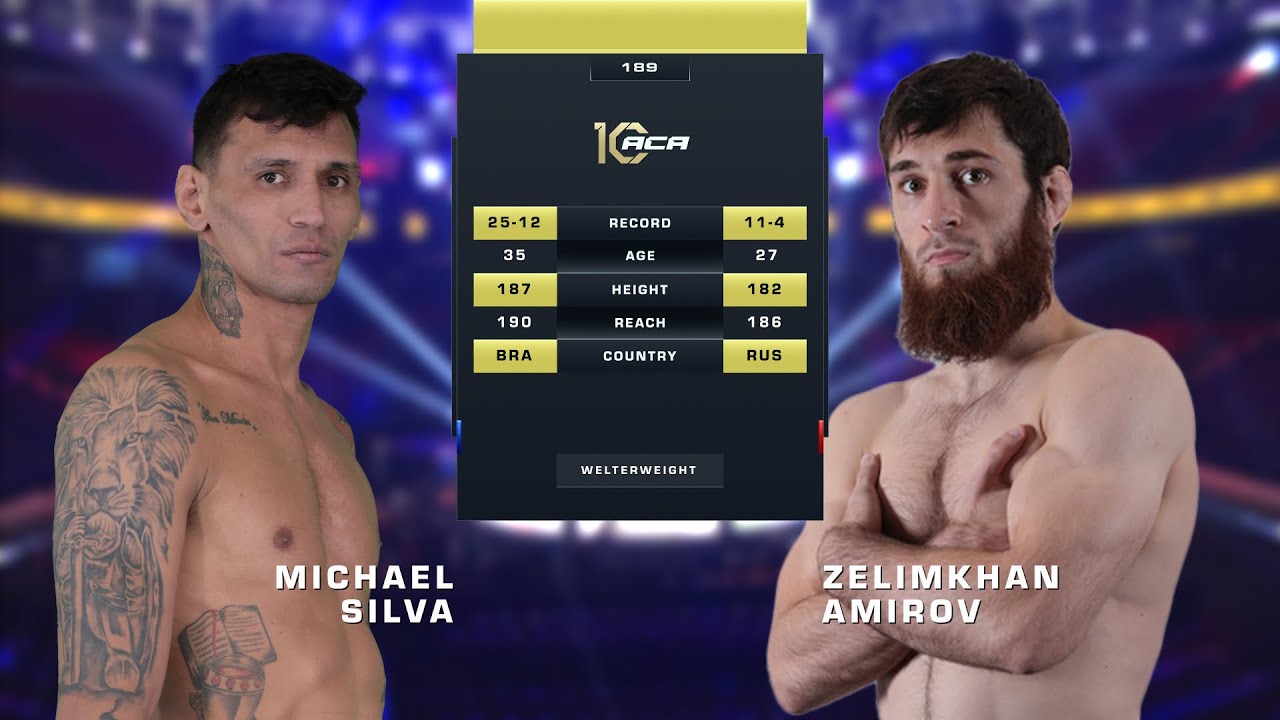 Мишель Сильва vs. Зелимхан Амиров | Michel Silva vs. Zelimkhan Amirov ...