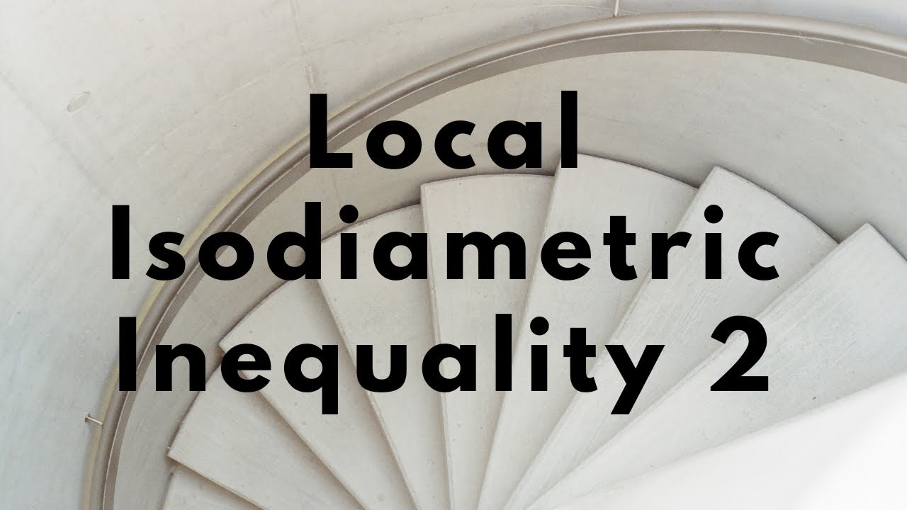 Local Isodiametric Inequality 2| GMT - YouTube